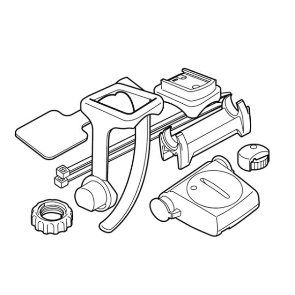 ・アナログワイヤレスモデル用スピードセンサー（SPD-01）にブラケット、ブラケットバンド、マグネットがセットになったパーツキット ■用途　適合モデル・CC-PA110W　・CC-PA100W　・CC-RD300W　・CC-MC200W　・...