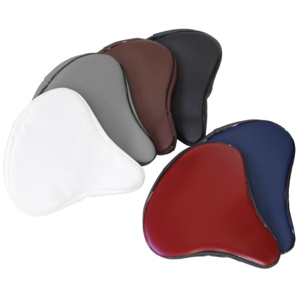 ・クッション材（スポンジ）内蔵のサドルカバー ■サイズ  前後240mm×幅235mm（マチ ： 50mm）