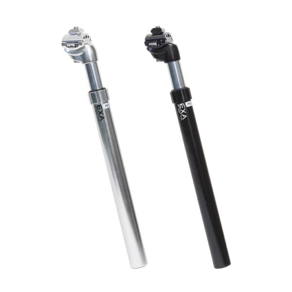 ・コイルスプリング内蔵・サスペンション機能付き（トラベル量：40mm） ■素材　Alloy 6061-T6■重量  490g■サイズ  φ26.8mm×350mm