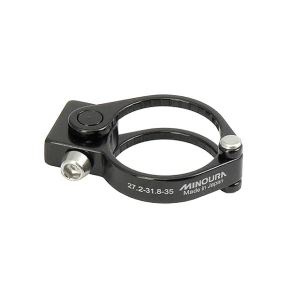 ・手持ちのアクセサリーを、軽量マウントの中央のネジ孔（M5）に固定して支柱やハンドルバーなどに取り付けることが可能・ワンタッチ脱着式のスペースマウントと比べると50％の軽量化を実現・オーバーサイズハンドルバーの根本部分や小径車のシートポスト...