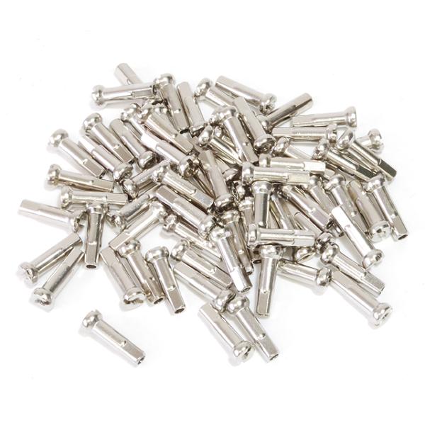 ■素材　真鍮■サイズ  対応スポーク（ゲージ/直径）：No.14/2.0mmネジの寸法：BC2.0全長：15mmbr>※1セット72個入り