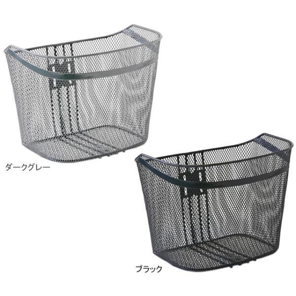 ・コストパフォーマンスを重視したメッシュパスケット・帯状の鉄板で強度を上げ、シンプルなデザインを実現・通勤や通学用のシティサイクルに最適なスタンダードタイプ・耐食だけでなく角の引っ掛かりがなく安全で、見た目にも美しいPEコーティング仕上げ ...