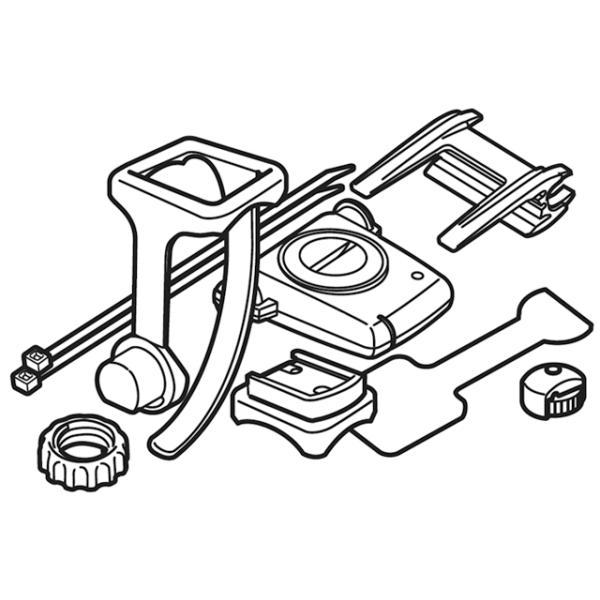 ・外部ノイズを最小限に抑えるデジタル2.4GHzのデジタルスピードセンサーにブラケットやマグネットがセットになったパーツキット ■用途　適合モデル・CC-RD410DW　・CC-RD420DW　・CC-RD430DW※CC-RD400DWと...