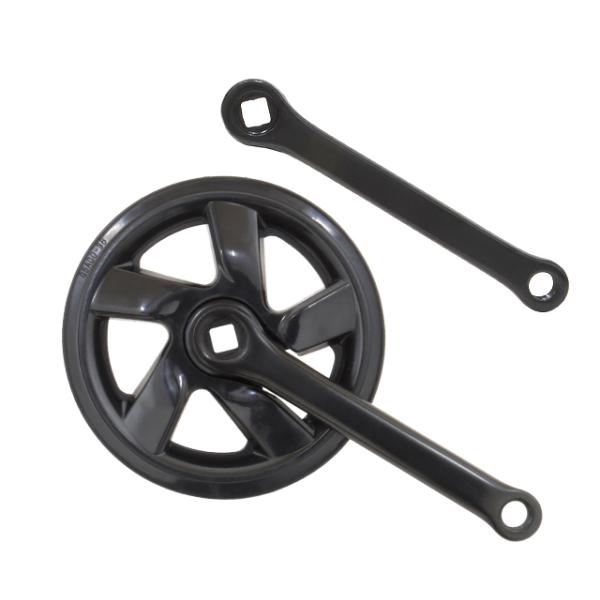 ・ダブルガード付きギヤクランクセット ■サイズ  歯厚：1/2″×3/32″歯数：36Tクランク長：127mm / 152mm / 165mm / 170mm