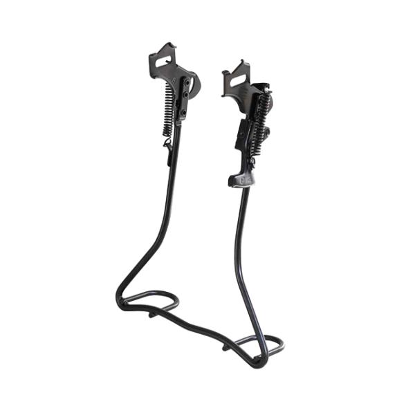 ・幅広設計で安定感のあるワイドスタンド・スタンドをたてるだけで自動でロックのかかるオートロック機構・踏むだけで簡単にロックを外すことができるソフトロック機構・少ない踏力でスタンドをたてることができるアシスト機構・太い、厚い、広いと3拍子揃っ...