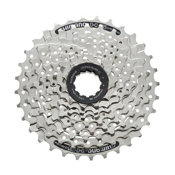 ・8スピード用カセットスプロケット・コストパフォーマンスに優れたミドルレンジMTBコンポーネント ■サイズ  歯数：11、13、15、18、21、24、28、32T（ECSHG418132）