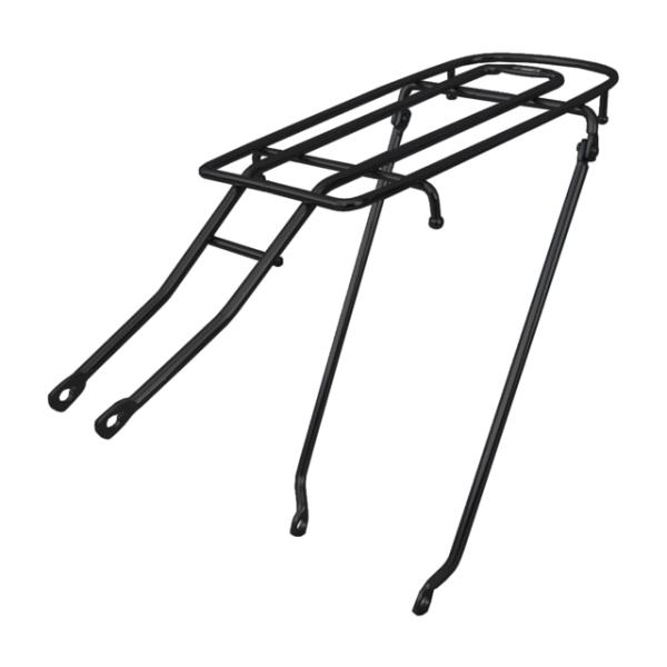 ・幼児座席も積載可能な最大積載容量27kgのJIS規格「クラス27」合格品・低床タイプフレーム対応（※シートチューブの上端からクランク中心軸のサイズが380mm〜400mmのフレーム）・荷物積載時の走行安定性を飛躍的に向上させ、幼児座席の取...