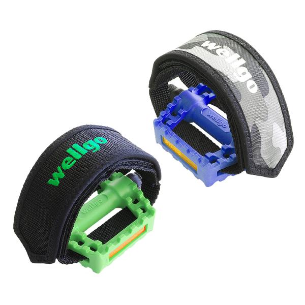 ・BMX、MTB、ピスト、クロスバイクなどストリート、シティーユーザーにオススメのペダルストラップ・2本のベルトをペダルに通して、ベルクロになった爪先側のベルトに挟み込むだけの簡単取り付け・通常のトゥストラップと違い、固定にトゥクリップを必...