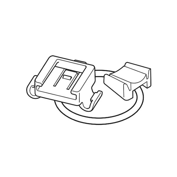・工具不要で手早く確実に固定できるブラケット ■サイズ  対応パイプ径：φ21.5〜32mm■用途　適合モデル・ラピッドミニ（TL-LD635-R）・ラピッドマイクロオート（TL-AU620-R）