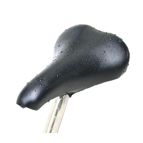 ・ストレッチ素材でサドルにぴったりフィットするスポーツサイクル用サドルカバー・古くなったサドルも新品に早変わり・表面にミシン目がない優れた防水性 ■素材　塩化ビニール（表）、ポリエステル・ポリウレタン（裏）※大型サドル、特殊サドル、スポーツ...