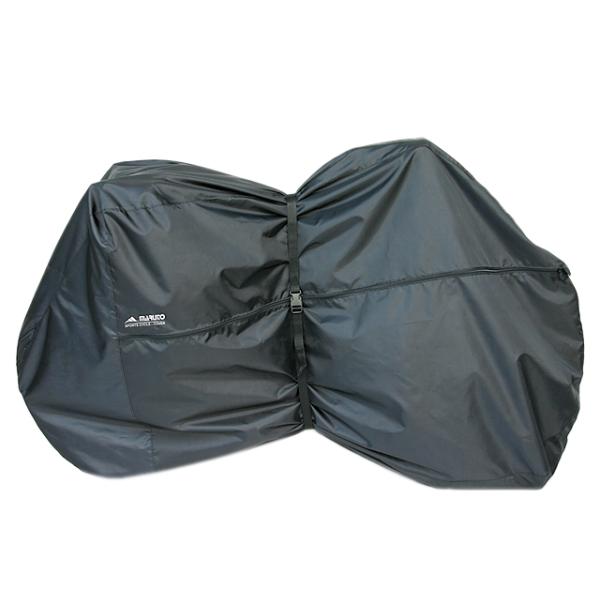 ・ディスプレイスタンドごとすっぽり入る室内保管用自転車カバー・丈夫な底面2重構造・撥水加工でベランダでも保管が可能 ■付属品　外締めベルト■素材　ポリエステル（内側：ポリエステル不織布）■加工　撥水加工（表）、PUコーティング（裏）■サイズ...