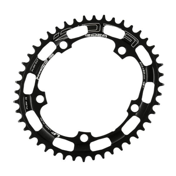 ・剛性を落とすことなく軽量化を実現するとともに、空気抵抗も低減するRIDEA独自のエアロデザイン「Lami-Flow（ラミフロー）」を採用・5アーム仕様・シングルアウターリング（歯形状：ナローワイド）・ラミフロープレートLFR±3T・リア対...