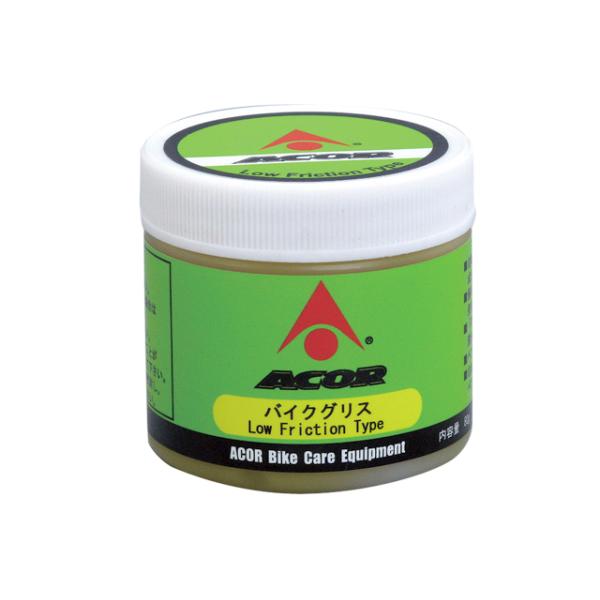 ・自転車ハブ ラチェット部分の構造と潤滑を重視し、成分設計と粘度調整したバイク用グリス・「リチウムコンプレックス」の優れた耐水性と温度特性で過酷な条件でも安定した性能を発揮・「有機モリブデン」を配合し摩擦抵抗を軽減、潤滑性能をアップ・ベアリ...