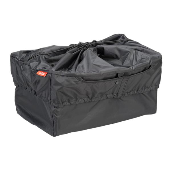 ・バスケットを買い物バッグにする取っ手付きバスケット専用カバー・カバーを付けたままバスケットの取っ手を使用することが可能・開閉が簡単で荷物の容量によって調節が可能な巾着タイプ・底部のスリットからバスケットのロックレバーを操作可能 ■素材　本...