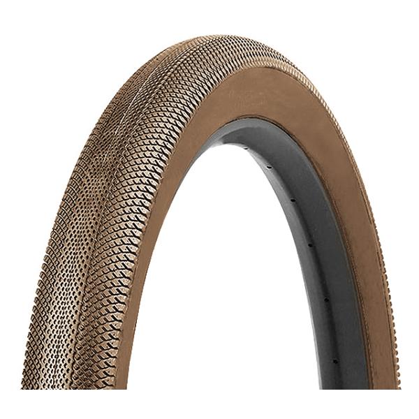 ・スピードを求めるキッズライダーと、お子様の安全を願うご両親のために開発されたタイヤ・BMX、シティサイクル、MTBのようながっしりとしたルックスを持ちながら抵抗のないタイヤとして、多目的なトレッドパターンを持つ実績のあるタイヤ・ハードパッ...