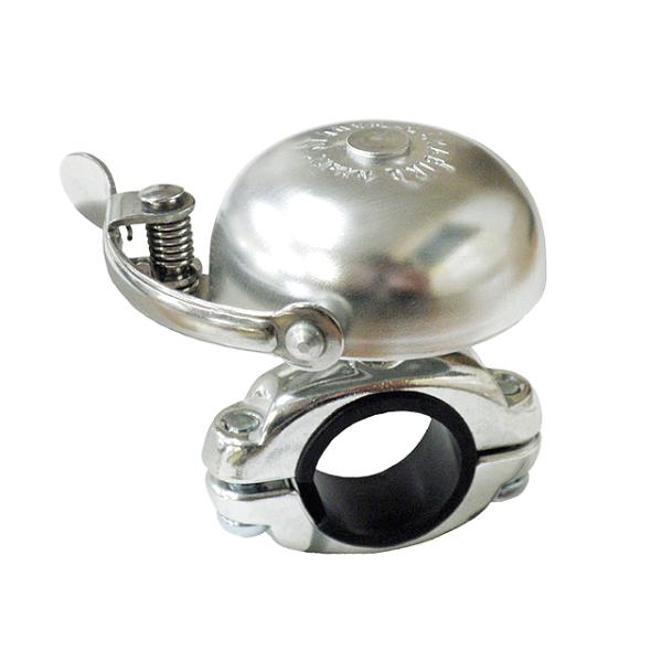 ・すっきりしたメタル製のクランプタイプベル・引手が360度回転し鳴らしやすい位置にセッティングが可能・音色は余韻のある優しい響き・操作しやすいゴングタイプ・取り付け金具にアルミダイキャストを使用 ■素材　アルミニウム（ワン）■重量  52 ...