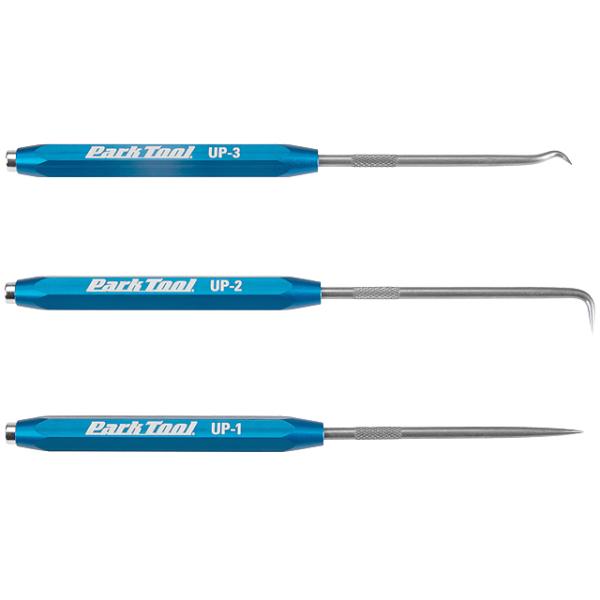 ・ベアリングシールやOリング、スプリングの取り外しなど、様々な場面で便利に使用できるピッキングツールのセット・熱処理により強靭に作られた軸・先端形状はストレート、90度ベンド、フックの3種類・グリップエンドに強力なマグネット付き ■サイズ ...