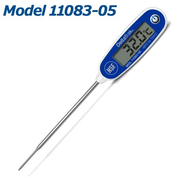【商品詳細】●針状プローブ採用●自動校正機能●NSF認証●素早い応答性●FDA Food Code 4-302.12(B)に規定されたミートパテ、チキンやフィッシュフィレの中心温度の素早い測定が可能●大画面ディスプレイ●防水性-IP56、耐...