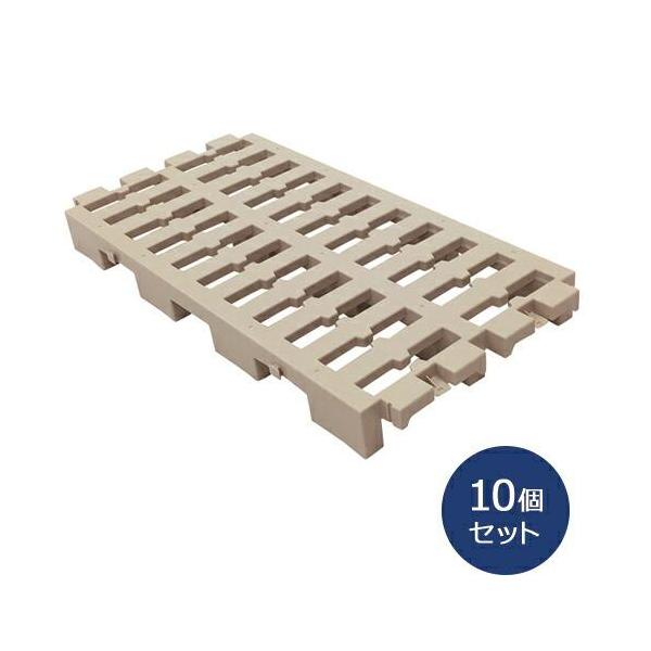 湿気・カビから守り通気性バツグン！！ プラスチック製すのこ。組み合わせれば棚としても使用可能。マルチパレットを組み合わせることで、すのこベッドにもなります。【用途】収納アイテム、すのこベッドとして【商品詳細】●JANコード：49761318...