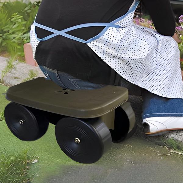 座面に水抜き穴を付いたので、雨上がり後に乾きやすくなりました。座ったままで移動、楽々作業。軽量化することで女性でも持ち運びやすくなりました。耐荷重約100kg【用途】ガーデンチェアーとして【商品詳細】●JANコード：497613191076...