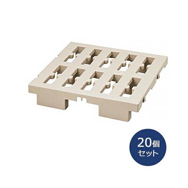 湿気・カビから守り通気性バツグン！！ プラスチック製すのこ。組み合わせれば棚としても使用可能。マルチパレットを組み合わせることで、すのこベッドにもなります。【用途】収納アイテム、すのこベッドとして【商品詳細】●JANコード：49761318...