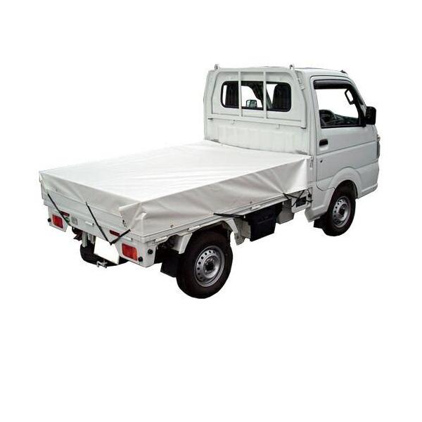 軽くて使い易い平シート。丈夫で長持ちトラックシートの決定版！防水性にも優れ、荷台のカバーに最適です。 【特長】●優れた防水効果：防水性に優れたポリエステル帆布を使用しています。●丈夫で長持ち：過酷な使用条件で、高い実績を誇るポリエステル帆布...