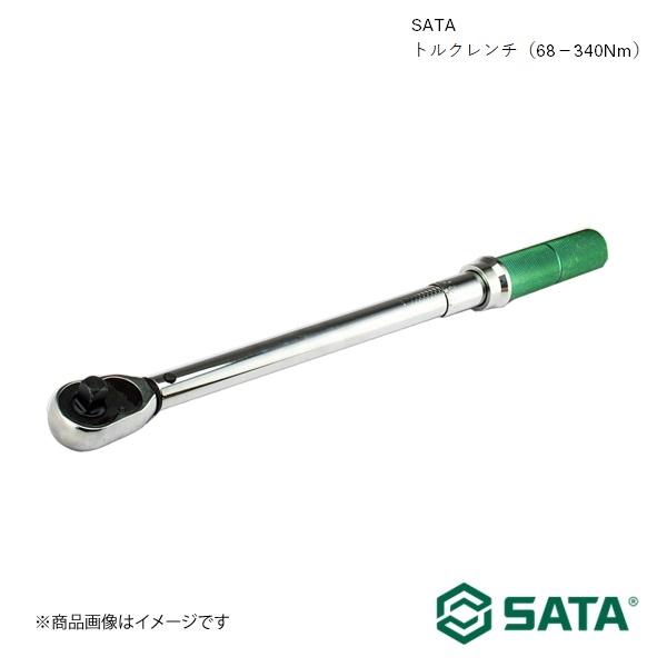 ■メーカー名SATA/サタ■商品トルクレンチ（68−340Nm）■商品コード96313■JAN6920614919007■商品説明差し込み角：1/2 長さ：616mm トルク：68-340Nm　重量：約1.7kg ★耐久性の強いアルミニウム...
