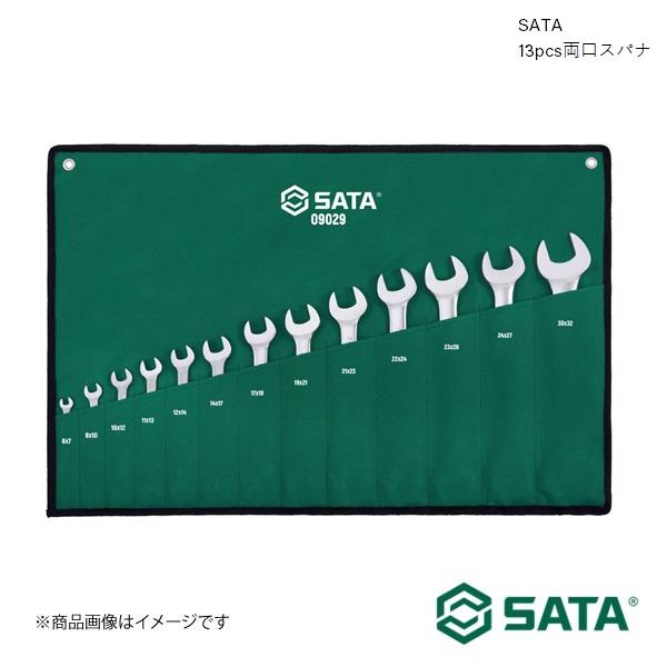 ■メーカー名SATA/サタ■商品13pcs両口スパナ■商品コードRS-09029■JAN6920614934901■商品説明重量：2.9kg入組点数：13点■セット内容・6x7mm・8x10mm・10x12mm・11x13mm・12x14m...