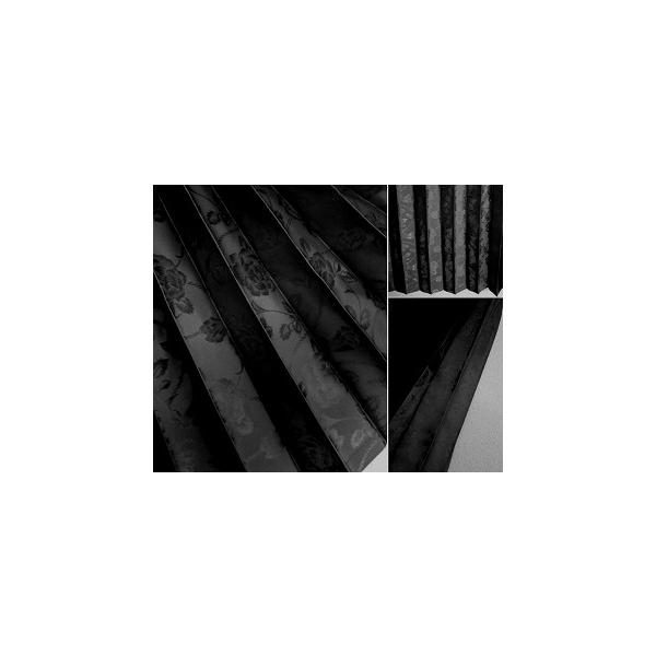 【国産】シャルローズ遮光性仮眠カーテン(ラウンドカーテン）左右２枚入り　色：黒色◎トラックキャビンの前面・側面をぐるりと覆ってしまうラウンドカーテンです。４トン〜大型まで取付可能■サイズ　幅２４０ｃｍ×高さ９０ｃｍ　（２枚入）■左右２枚入■...