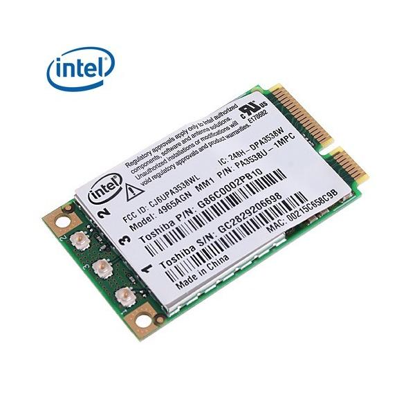 Intel 940/943/945/960/965チップセットに対応 ド802.11 a/b/g/Draft-N に対応miniPCI-expressスロット低消費電力リファブリッシュ品