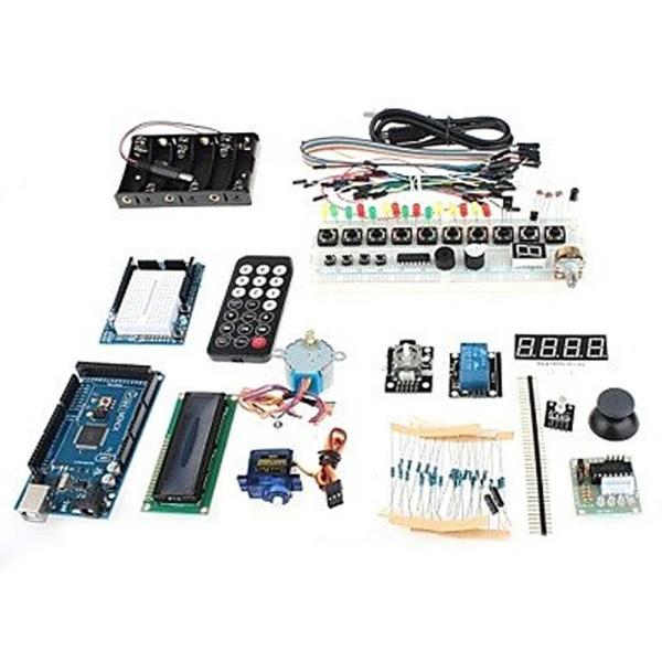 Arduino DIYプロジェクトTJ2560メイン開発ボード、拡張ボード、ブレッドボードArduino MegaはATmega2560をベースにした開発ボード54台のI/Oポート16 MHz水晶発振器