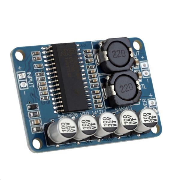 高音質モノラルサウンドを提供 インピーダンス 4/6/8Ωのスピーカーに対応TDA8932モノラルオーディオパワーアンプチップを使用