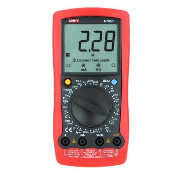 表示カウント: 2000マニュアルレンジ: 対応ダイオード: 対応トランジスター: 対応自動電源オフ:対応導通ブザー: 対応データホールド: 対応低バッテリー表示: 対応フルアイコン表示: 対応直流電圧測定用入力インピーダンス: 約10MΩ...