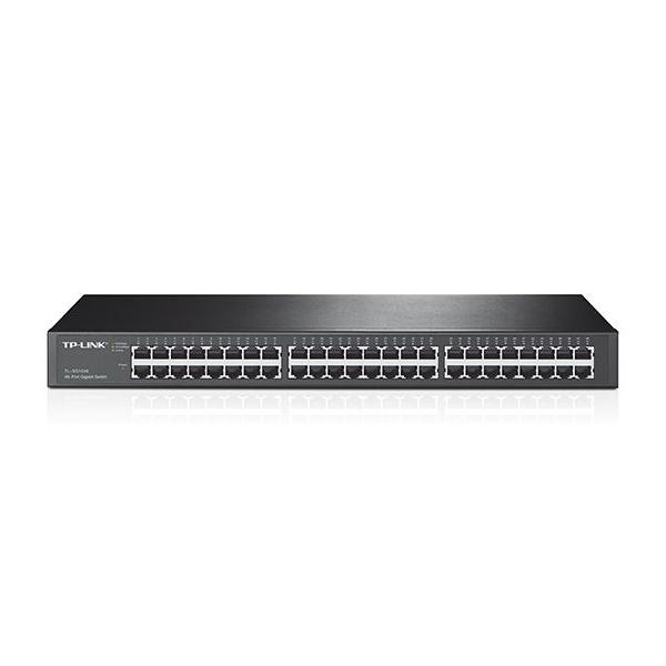 48-port Gigabit Switch、 48 10/100/1000M RJ45 ports、 1U 19-inch rack-mountable steel case