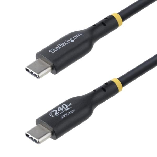 【発売日：2024年07月30日】USB-C充電ケーブル。USB Power Delivery(PD)3.1対応デバイスと充電器に接続して使用します。最大240WのUSB-C EPR(Extended Power Range)Power D...