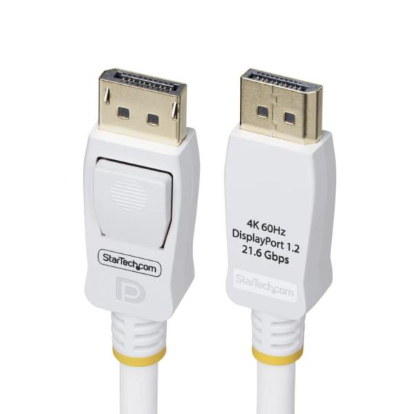 【発売日：2024年09月27日】VESA認証DisplayPort 1.2 ケーブル。4K UHD DisplayPortモニターをホストパソコンやMSTハブに接続します。コネクター部に印字のマークにより、他のDPケーブルとを簡単に識別す...