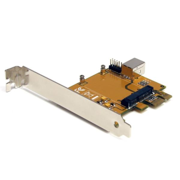 【発売日：2024年11月29日】PCI Express-Mini PCI Express変換アダプタカード。Mini PCI Expressカード(Miniカード)を標準PCI Expressカードスロットで使用できるようにします。これら...