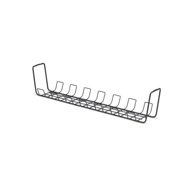 【発売日：2026年03月13日】デスク下配線ケーブルオーガナイザー(長さ約61.5cm)。足元の配線や電源タップをまとめて収納し、つまずきの危険を軽減しながら、すっきりした作業空間を維持します。トレー本体は幅13.3cm、奥行き12.5c...