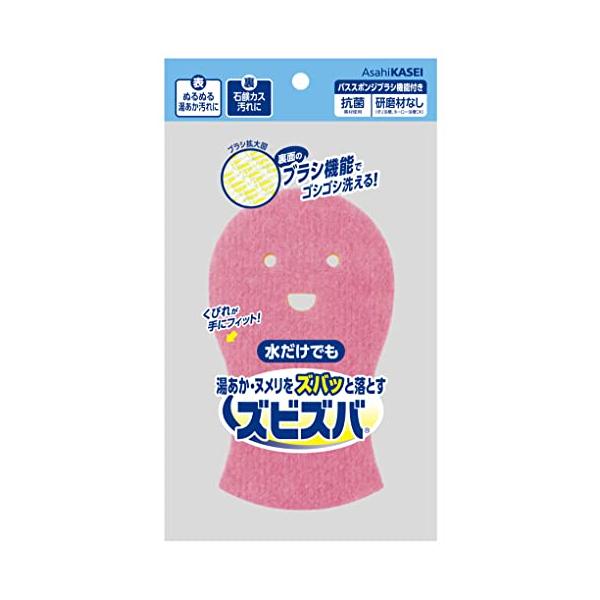 ・旭化成独自の不繊布が水だけで湯垢などの汚れをズバッと落とします。・研磨剤なしだから、ポリ浴槽、ホーロー浴槽にも使えます。・抗菌アクリルの繊維を使用しています。・「バススポンジ」は裏面にかき落としブラシをつけ、湯垢や石鹸カスの汚れ落とし性能...