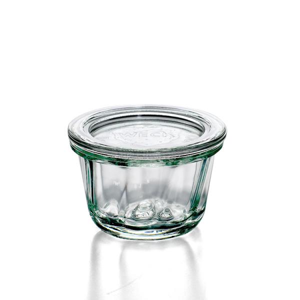 【耐熱 電子レンジ対応 おしゃれ:食器日和】斜めにうねりの入ったヨーロッパ伝統のお菓子クグロフの形状をしたWECK。保存容器としてはもちろん、お菓子の型としても使える可愛らしいシリーズです。オプションのゴムパッキンとクリップがあれば、簡単に...