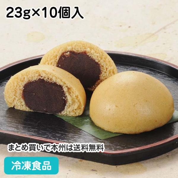 味噌の風味を有する薄茶色の饅頭です。■原材料：こしあん(砂糖、小豆)(中国製造)、小麦粉、砂糖、味噌(大豆を含む)／膨張剤、カラメル色素、(一部に小麦を含む)■調理方法：自然解凍(約25℃)約1時間■最終加工地：日本(秋田)■規格：23g×...
