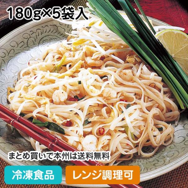 タイの麺料理では定番の、お米で作った平麺をタイ風焼きそばにしました。ナンプラー(魚醤)、カピ(蝦醤)など現地の調味料で本格的な味わいを再現しました。(辛口)■原材料：平めんビーフン(米、タピオカでん粉、コーンスターチ)(タイ製造)、ソテード...