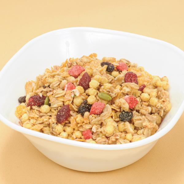 【業務用】【業務用食材】【常温商品】【7,990円以上ご購入で送料無料】【食彩ネットショップ】オーツ麦・小麦などを香ばしく焼き上げ、フルーツを加えたグラノラ。■原材料：シリアル加工品（全粒オーツ麦、全粒小麦、植物油脂、砂糖、食塩）、小麦シリ...