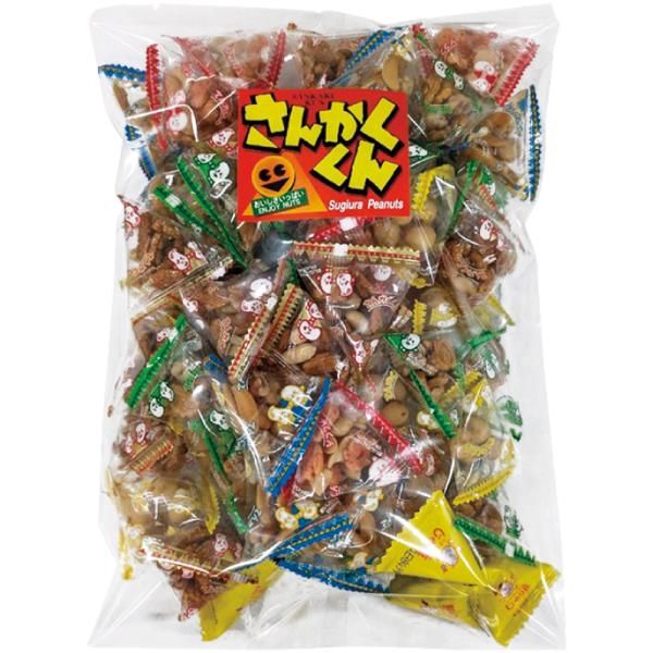 【業務用】【業務用食材】【常温商品】【7,990円以上ご購入で送料無料】【食彩ネットショップ】6種類（白こつぶ餅、つぶピー、海老サラダ、いかピー、サラダ柿の種あられ、じゃり豆）を、小袋に個包装して詰め合わせました。■原材料：でん粉（国内製造...