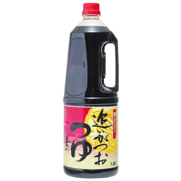 【業務用】【業務用食材】【常温商品】【7,990円以上ご購入で送料無料】【食彩ネットショップ】追いかつお製法の香り高いまろやかなつゆです。めんつゆをはじめ煮物、鍋物、おでん、すきやき、天つゆなど幅広く使用できます。　例）めんのかけつゆ　つゆ...