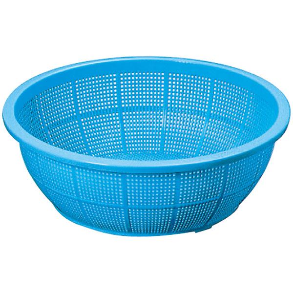 【業務用】【常温商品】【規格内容】外径Φ１７０×高さ６０（内径Φ１４８×深さ５４）ｍｍ【耐冷耐熱温度】−２０〜１２０℃【材質】ＰＰ（ポリプロピレン）【補足２】再利用【色】青【柄】柄無【商品特徴】使いやすい、オーソドックスな定番ザルです。■【...