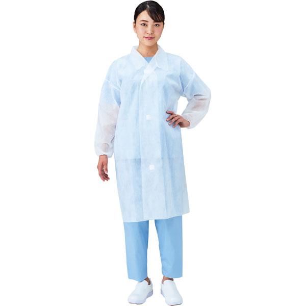 【業務用】【常温商品】【規格内容】Ｓ【材質】ポリプロピレン不織布【商品特徴】長繊維使用により発塵しにくい不織布製の白衣です。様々な分野の作業着や検査着の他、工場の見学者や短期アルバイト用のユニフォーム等、幅広くご使用いただけます。【キーワー...