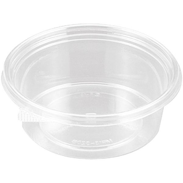 【業務用】【常温商品】【規格内容】直径Φ１２７×高さ４４ｍｍ【容量】３９０ｍｌ【耐冷耐熱温度】６０℃【販売形態】本体のみ【材質】バイオペット【補足２】使い捨て【色】透明【柄】柄無【商品特徴】機械がいらない密封容器。高い密封性と作業性の両立。...