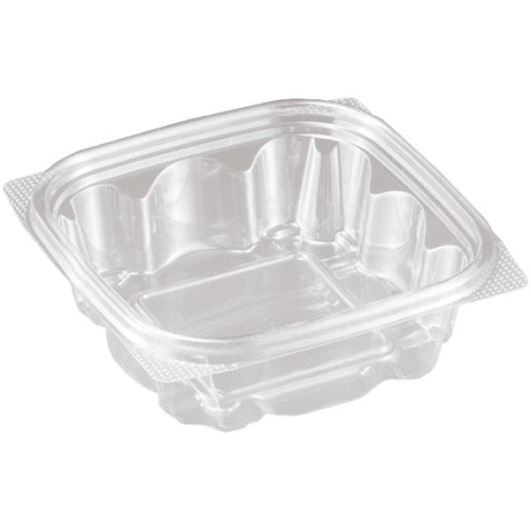 【業務用】【常温商品】【規格内容】幅１２５×奥行１２５×高さ４２ｍｍ【容量】３８０ｍＬ【販売形態】本体のみ【色】透明【柄】柄無【耐冷耐熱温度】６０℃【材質】バイオＰＥＴ【補足１】環境配慮商品【商品特徴】機械がいらない密封容器。高い密封性と作...