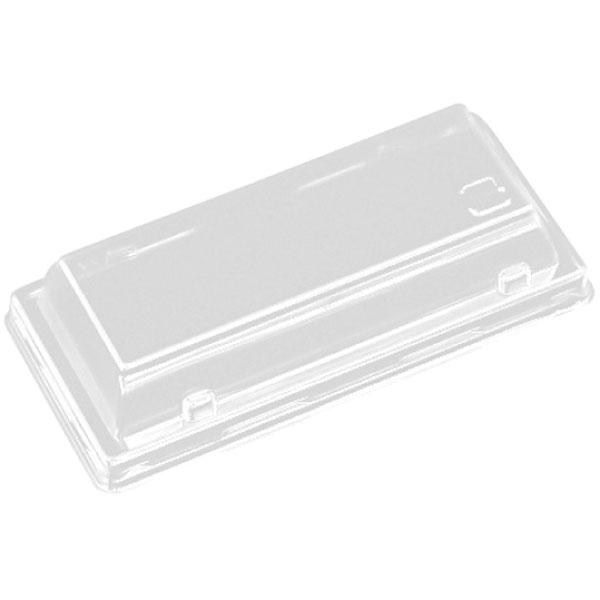 【業務用】【常温商品】【規格内容】幅１００×奥行４８×高さ２１ｍｍ【重量】２．４ｇ【販売形態】蓋のみ【形状】外嵌合蓋【色】透明【柄】柄無【耐冷耐熱温度】６０℃【材質】バイオＰＥＴ【補足１】蓋／外嵌合蓋、環境配慮商品【商品特徴】デザート容器用...